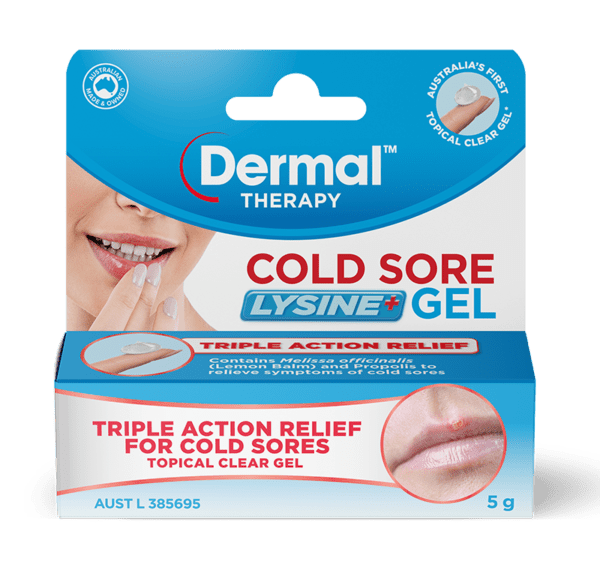 Cold Sore Lysine+ Gel - Cold Sore Cream | Dermal Therapy AU