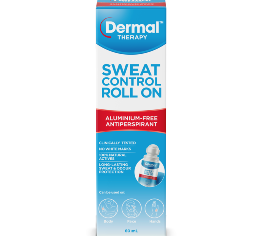 Dermal Therapy Sweat Control Roll On antiperspirant - Aluminium-Free ...