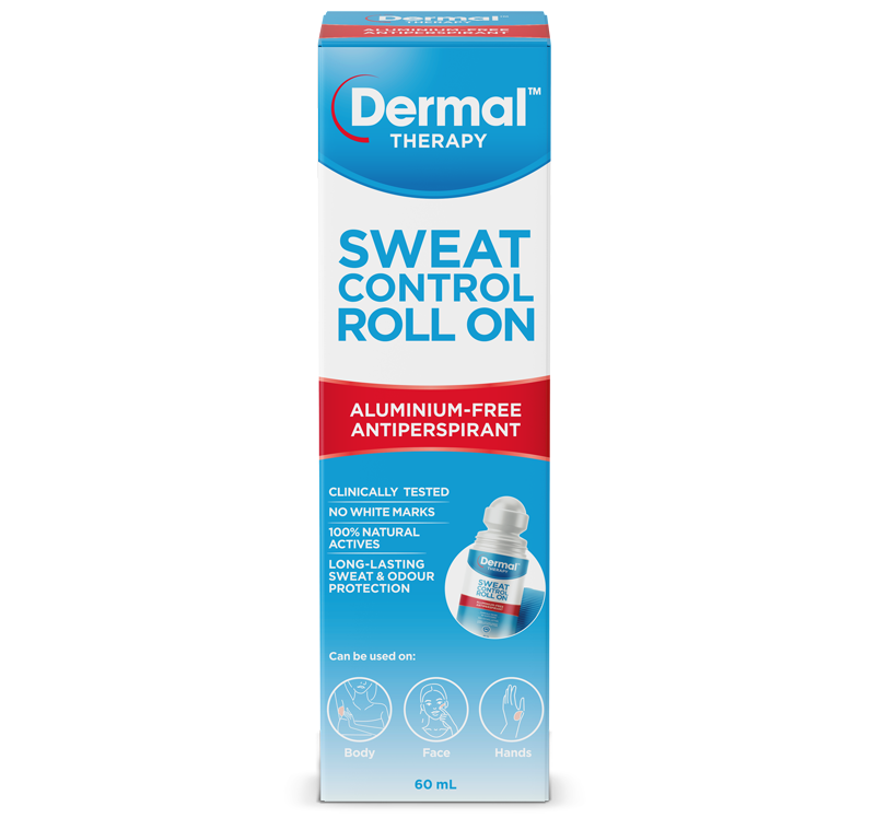 Dermal Therapy Sweat Control Roll On antiperspirant - Aluminium-Free ...