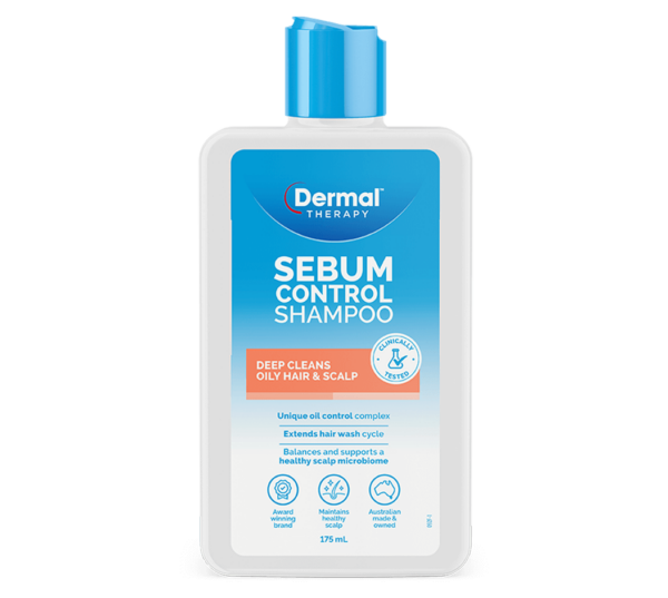 Sebum Control Shampoo | Dermal Therapy AU
