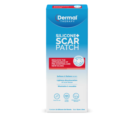 Silicone+ Scar Treatment Patches | Dermal Therapy AU