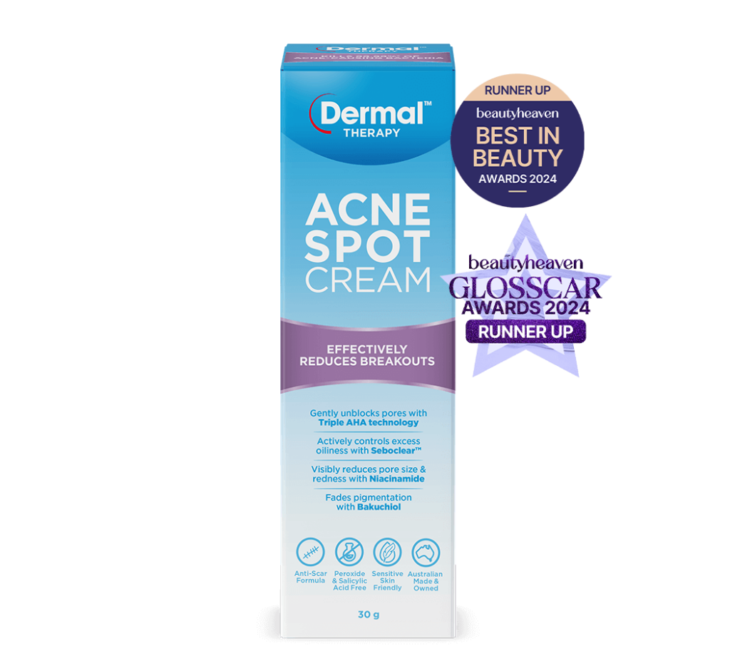 Acne Spot Cream | Overnight acne treatment | Dermal Therapy