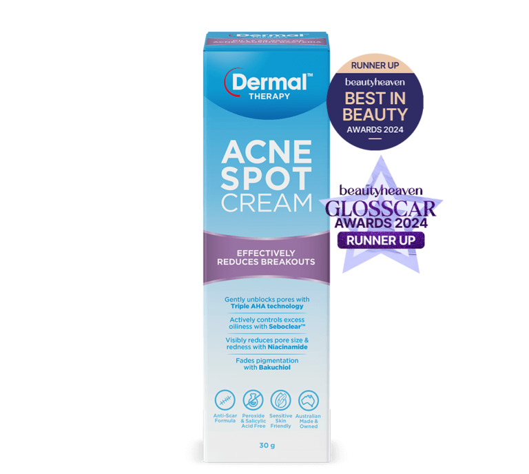 Acne Spot Cream | Overnight acne treatment | Dermal Therapy