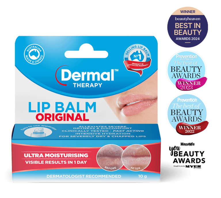Best Lip Balm for Dry & Chapped Lips | Dermal Therapy