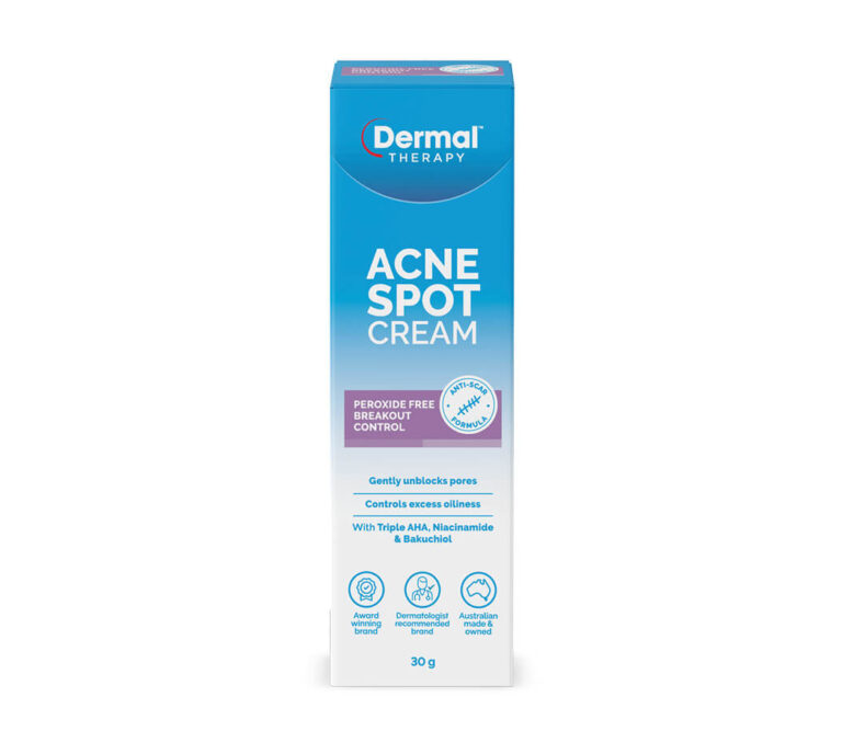 Acne Spot Cream | Overnight acne treatment | Dermal Therapy