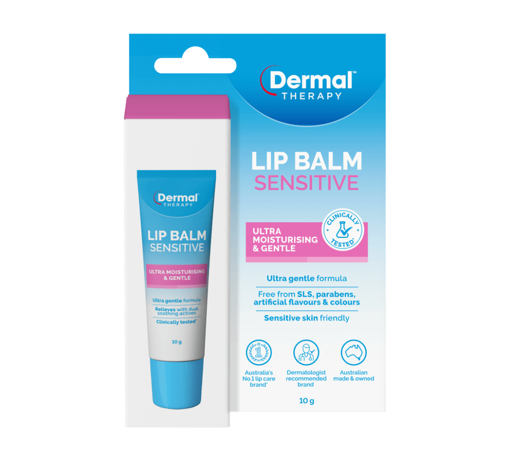 Lip Balm Sensitive | Best lip balm for sensitive lips | Dermal Therapy